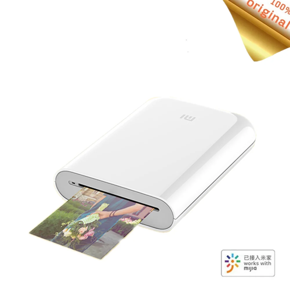 Xiaomi Mijia Mini Photo Printer Portable Bluetooth Thermal Printer with ...