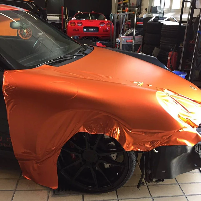 Matte Orange Paint Job