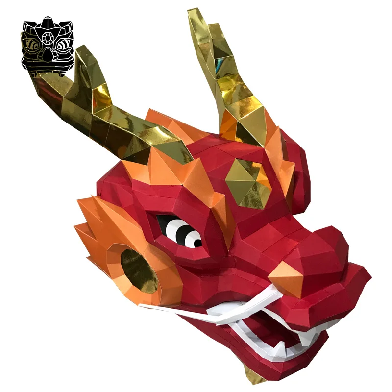 Origami Chinese Dragon Head