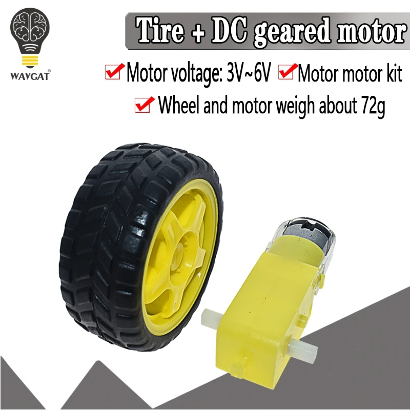 TT Motor Smart Car Robot Gear Motor for Arduino Free Shipping Wholesale ...