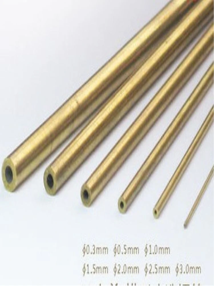 Brass Tube 0. 1mm Outer 2mm Inner 3mm Inside 4mm Od 5mm Id 6mm Internal ...