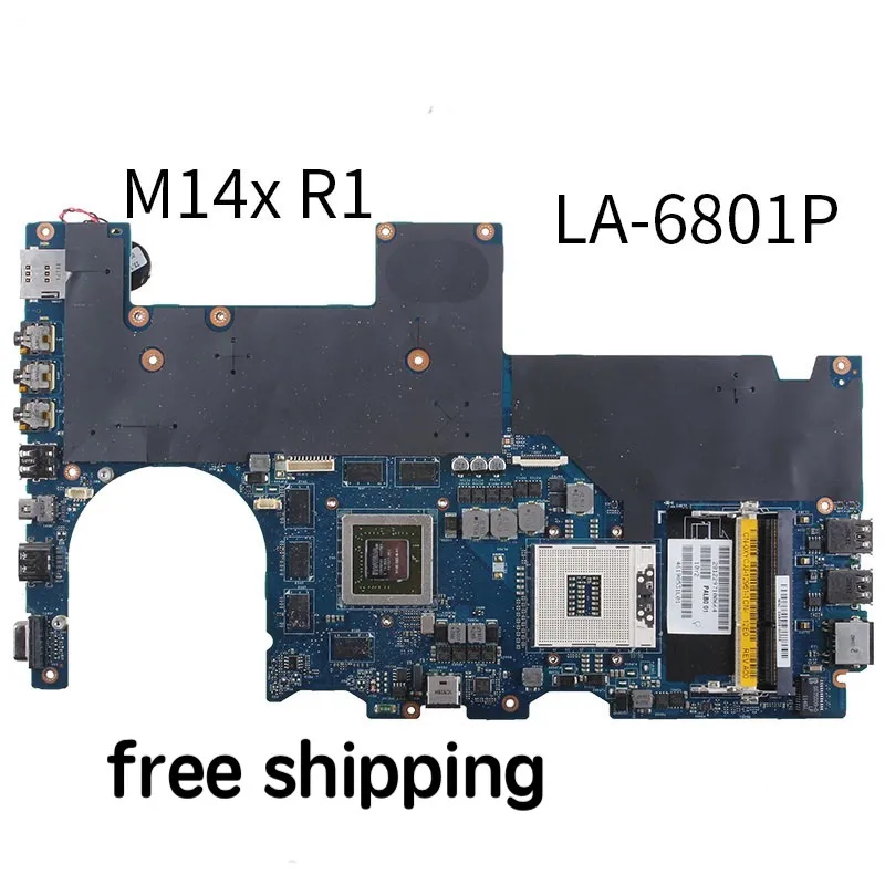 Dell Alienware M14X R1 Laptop Motherboard PALB0 LA-6801P CN-0KNF1T ...