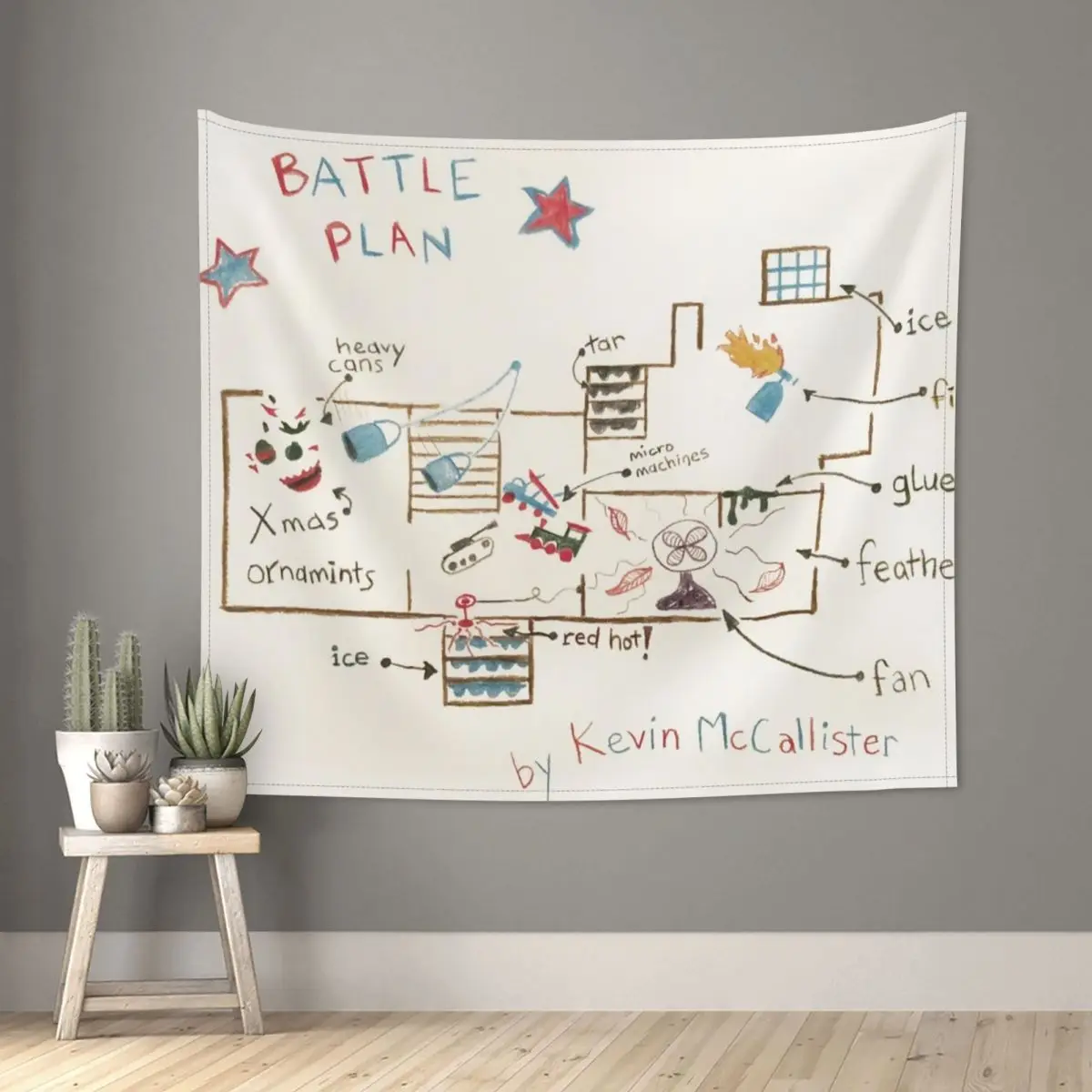 Home Alone Poster Battle Plan