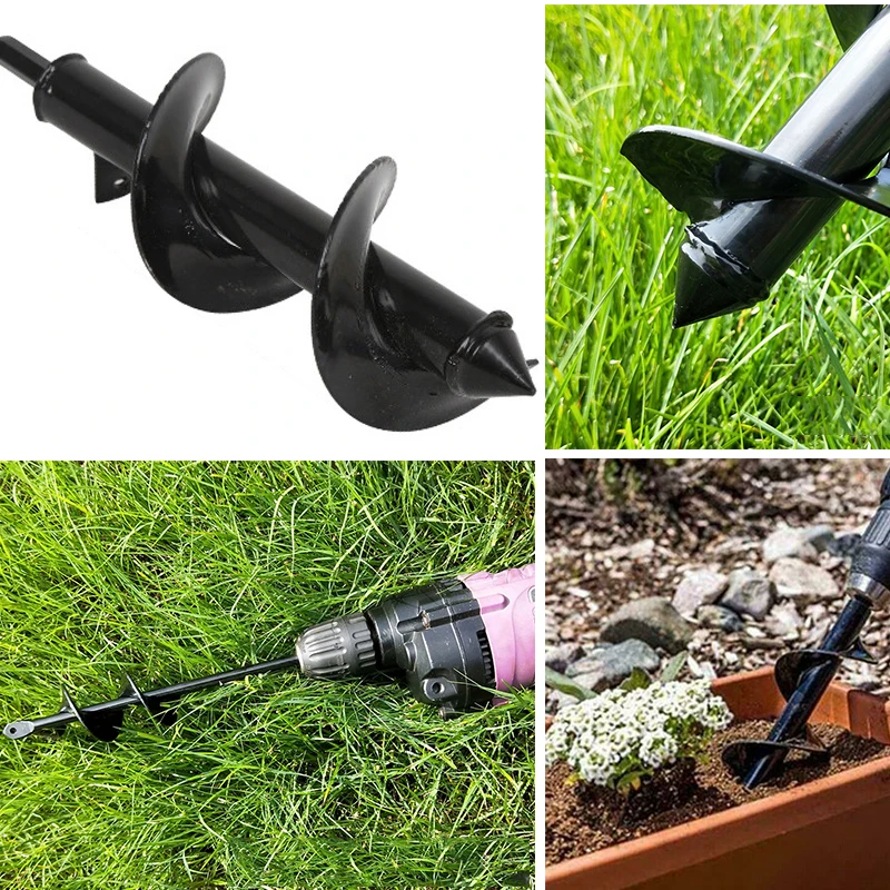 4 Style Yard Butler Roto Digger Garden Auger Drill Bit Planting ...