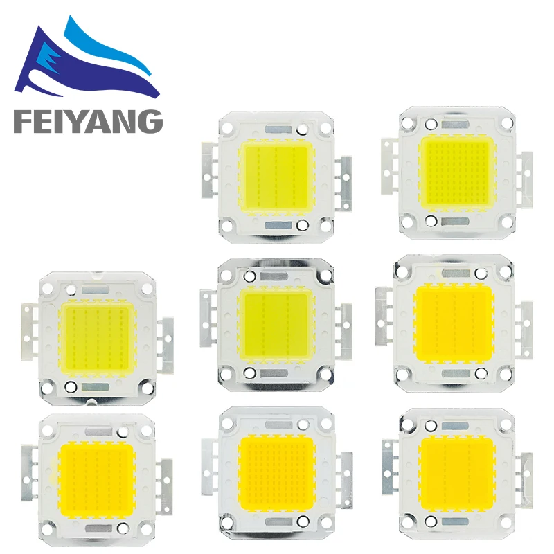 10w 20w 30w 50w 100w White/warm White Led Chip Integrated High Power ...