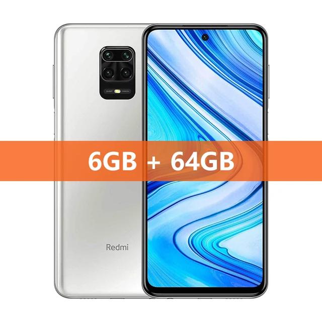Global Version Xiaomi Redmi Note 9 pro 6GB 64GB/128GB Smartphone Snapdragon 720G Octa Core NFC ...