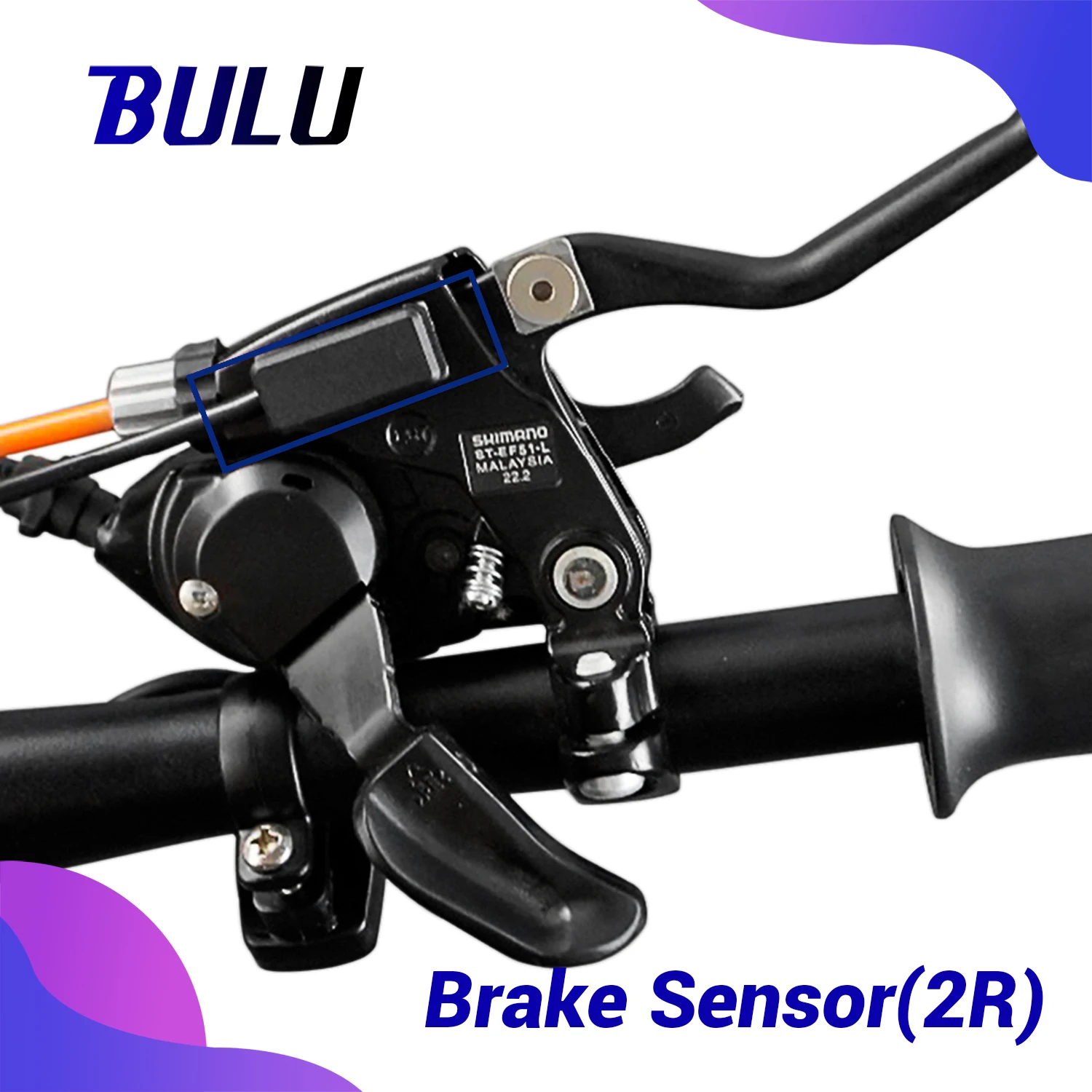 BULU Electric Bicycle Hydraulic Brake Sensor MS 2R Cut off Power E bike ...