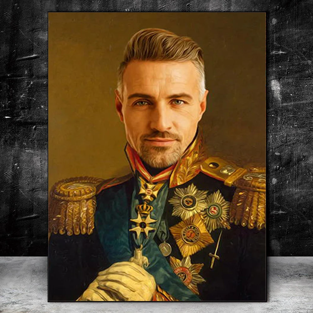 King Portrait Painting