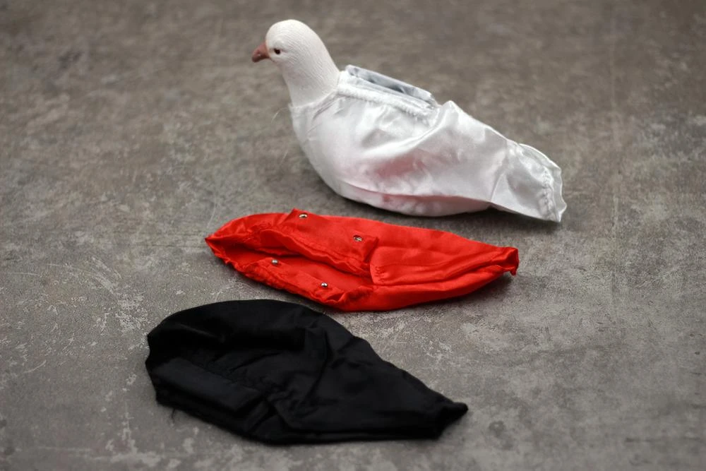 Single Hand Appearing Dove Pocket / One hand Dove Bag For Magician ...