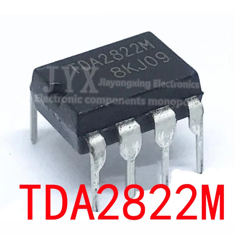 TDA2822M DIP8 TDA2822 DIP 2822M DIP 8, 신규 및 오리지널 IC, 10 개|반도체 집적회로 ...