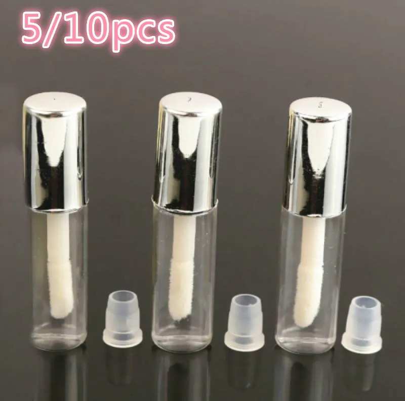 1.2ML Cosmetic Gloss Lip Glaze Brush Containers Makeup Lipstick Balm ...