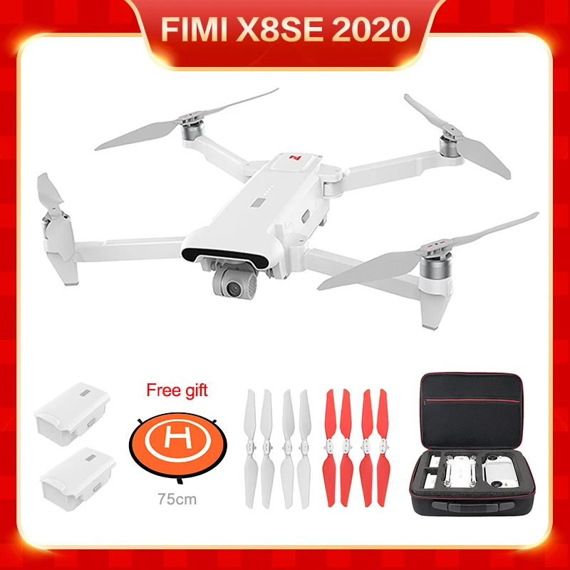Propeller-Bag-Set Drones Rc-Camera Fimi X8 Flight-Time Extra-Battery ...