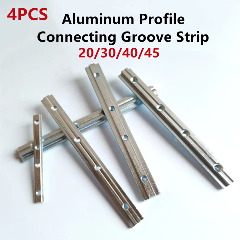4PCS-Connector-Joint-Aluminum-Profile-Length-Extension-Zinc-Plated ...