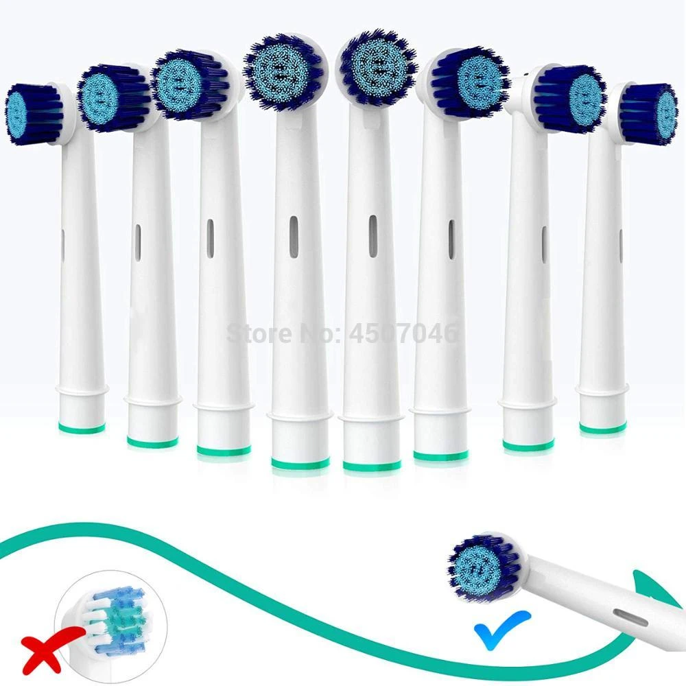 For Oral-b Toothbrush Replacement Head Generic | Gentle-action Tooth ...