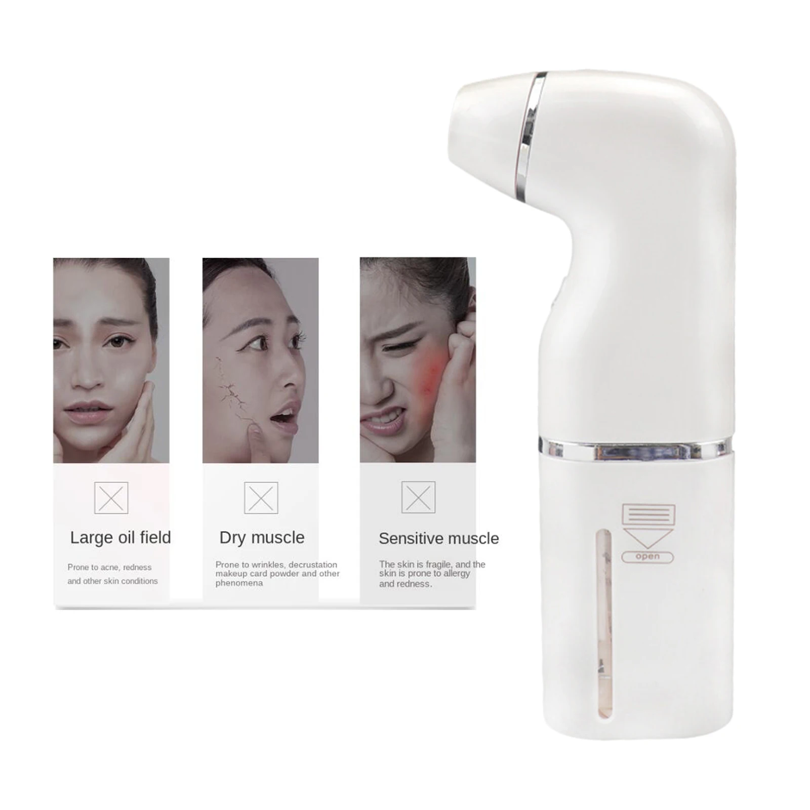 Household Oxygen Injection Nano Facial Mister Spray Gun Moisturizing ...