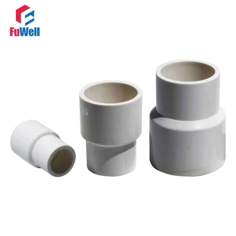 PVC-U-Water-Pipe-Fitting-Connectors-25-32-40-50mm-Pipe-Joint-UPVC ...