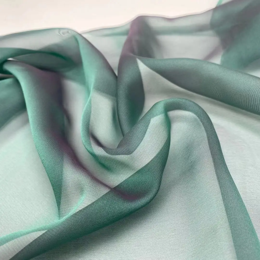 3/5/10m Iridescent Voile Net Fabric See Through Curtain Wedding Party ...