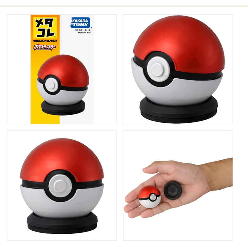 Original takara tomy pokemon pokeball anime ação & brinquedo figuras ...