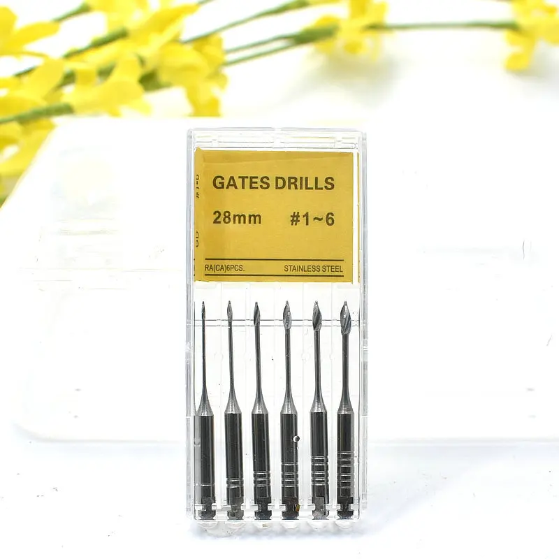 Dental Gates Drills Endodontic Reamers Drill Burs Gates Glidden Endo ...
