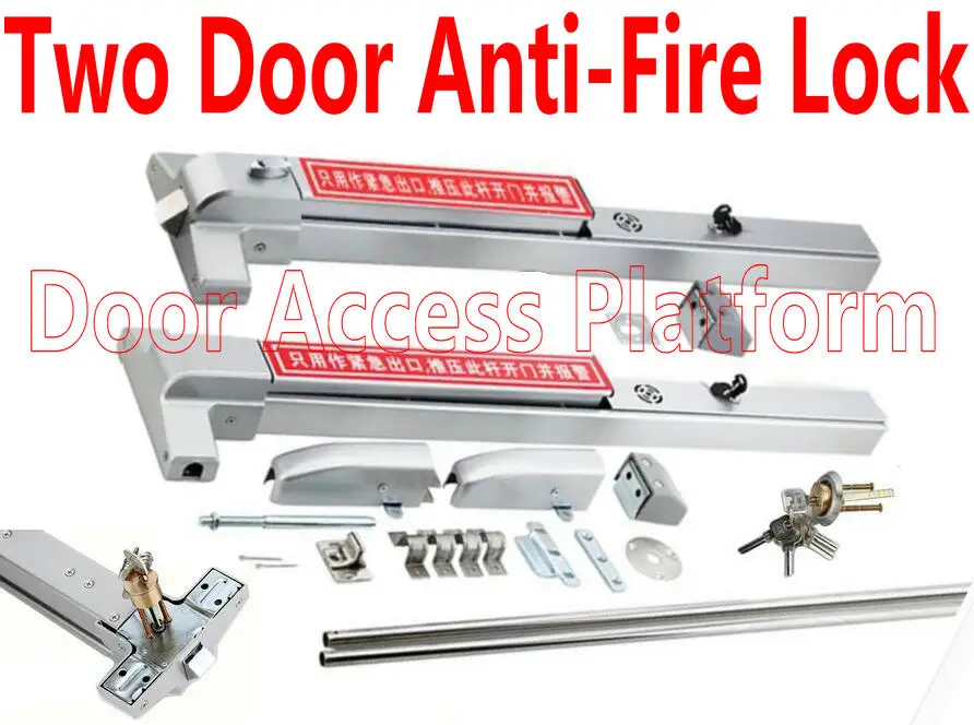 Two-Door-FireProof-Access-Cotrol-Lock-Wooden-Metal-Glass-doorframe-door ...