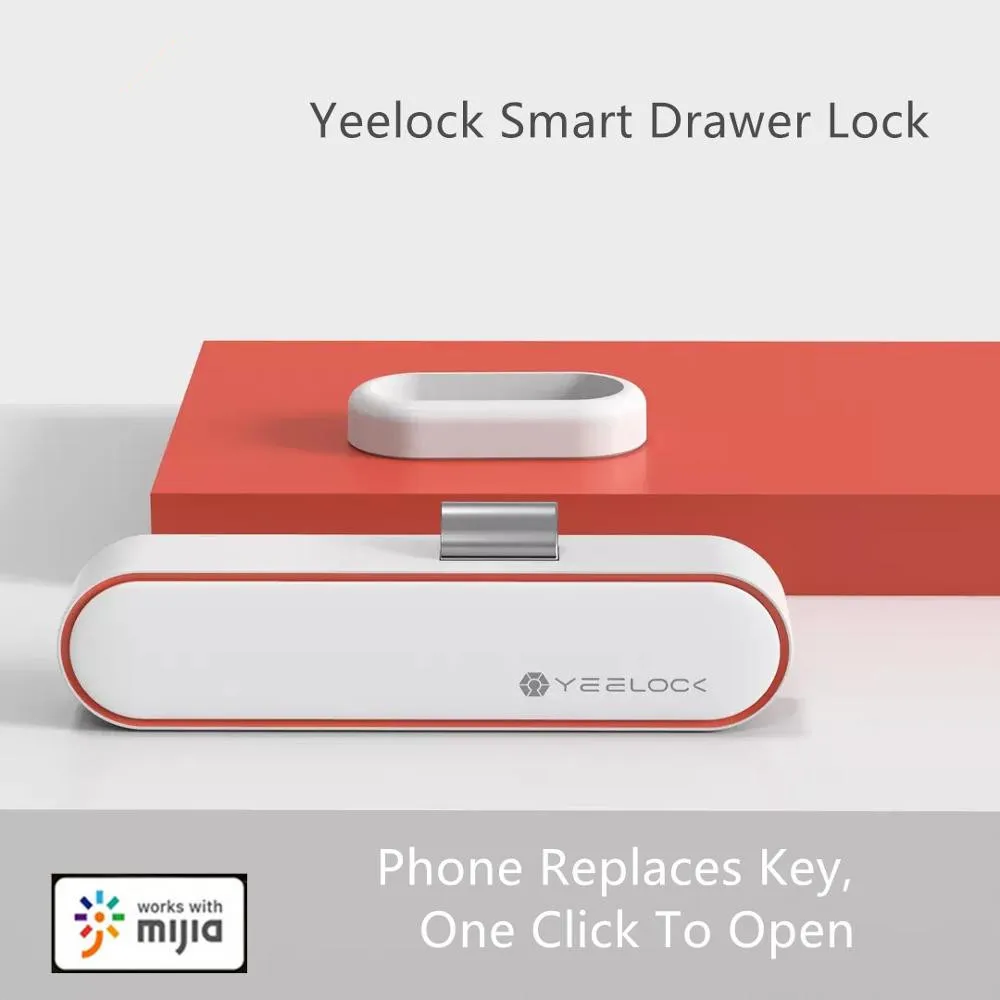 Keyless Bluetooth Smart Anti-Theft Drawer Cabinet Lock | EttaGadgets