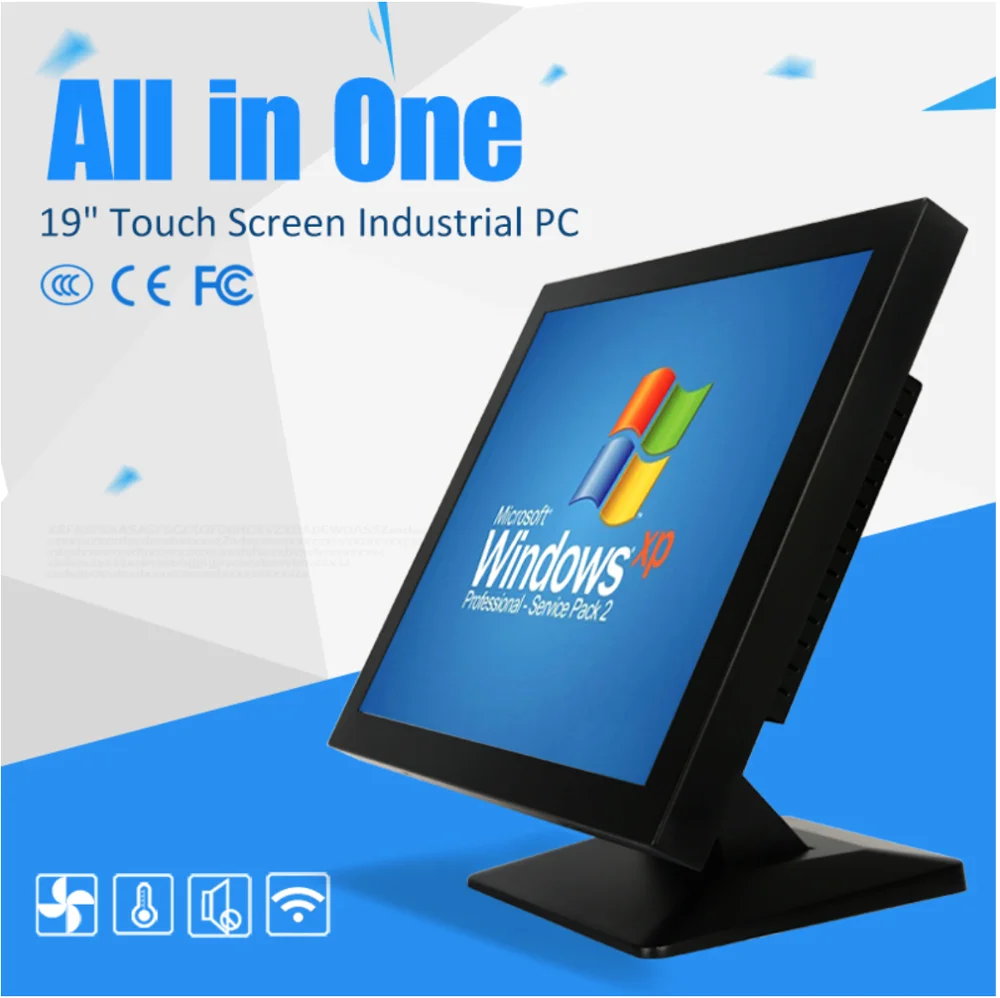 Mini Pc 12 Inch Touch Screen Industrial Pc With High Brightness ...