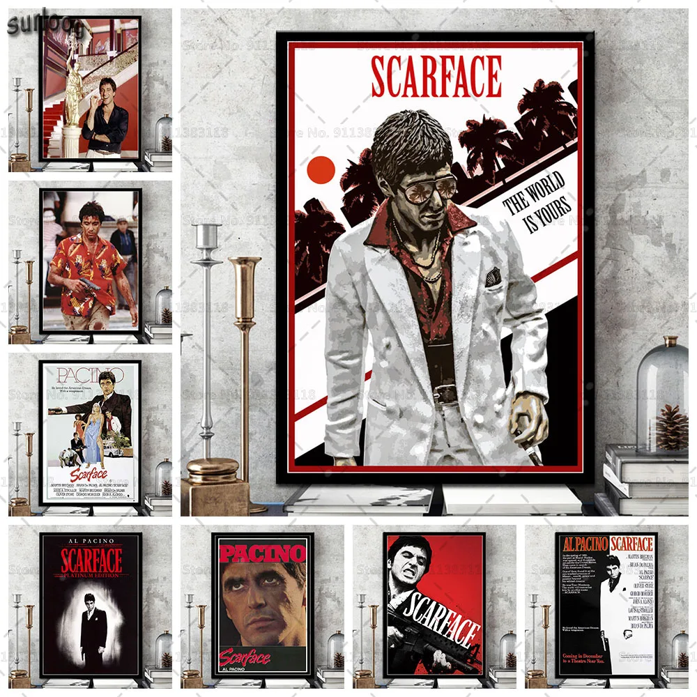 Al Pacino Scarface Poster