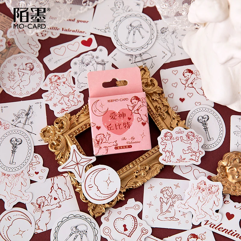 Mo.Card Goddess of love mini paper diary sticker Scrapbooking ...