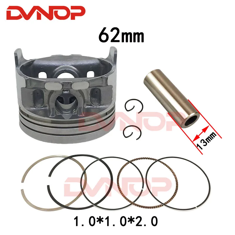 62mm-13mm-1-0mm-ring-Piston-Kit-for-Honda-CG150-CG-150-150CC-162FMJ ...