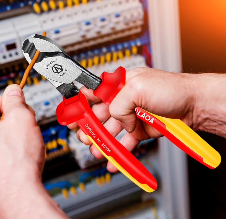 LAOA VDE insulated cable cutter insulated cable pilers Wire stripper ...