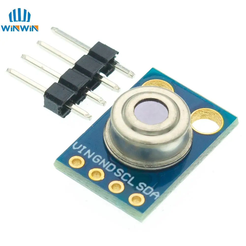 GY-906-MLX90614-MLX90614ESF-non-contact-Infrared-Temperature-Sensor ...