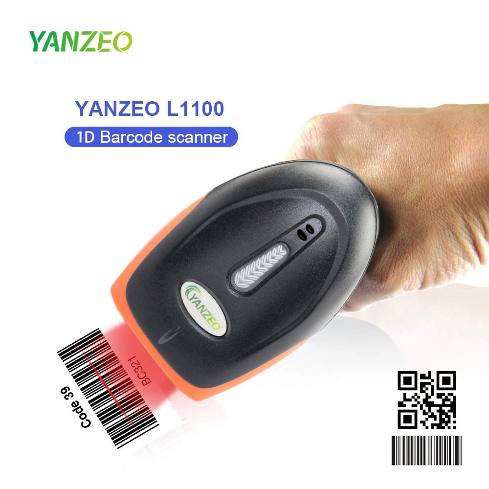 2021 Newest Upgraded Yanzeo L1100 Wired 1d Handheld Barcode Scanner Ccd ...