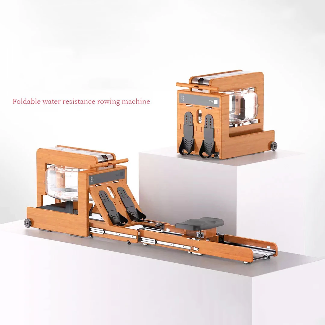 New Original Water Resistance Rowing Machine Foldable Water Rower ...