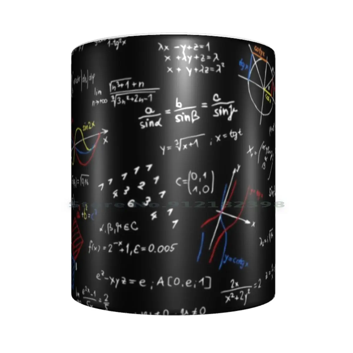 Physics Equations Ceramic Mugs - Mon Science