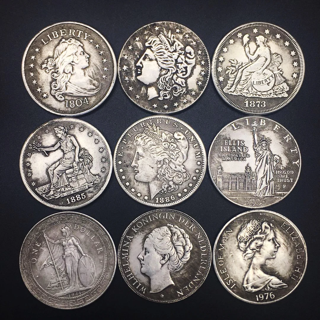 USA-Queen-Morgan-Silver-Coin-Liberty-Monety-Coins-1-Dollar-Magic-Coins ...
