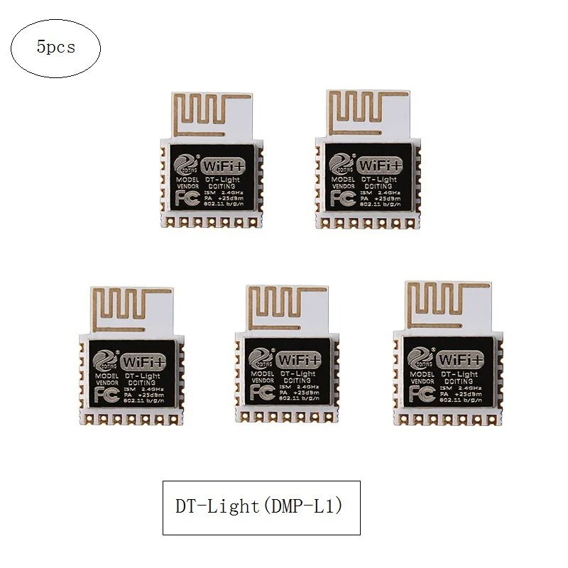 5pcs DT Light (DMP L1)WiFi Smart LED Bulb Module ESP8285 Wireless Wifi ...
