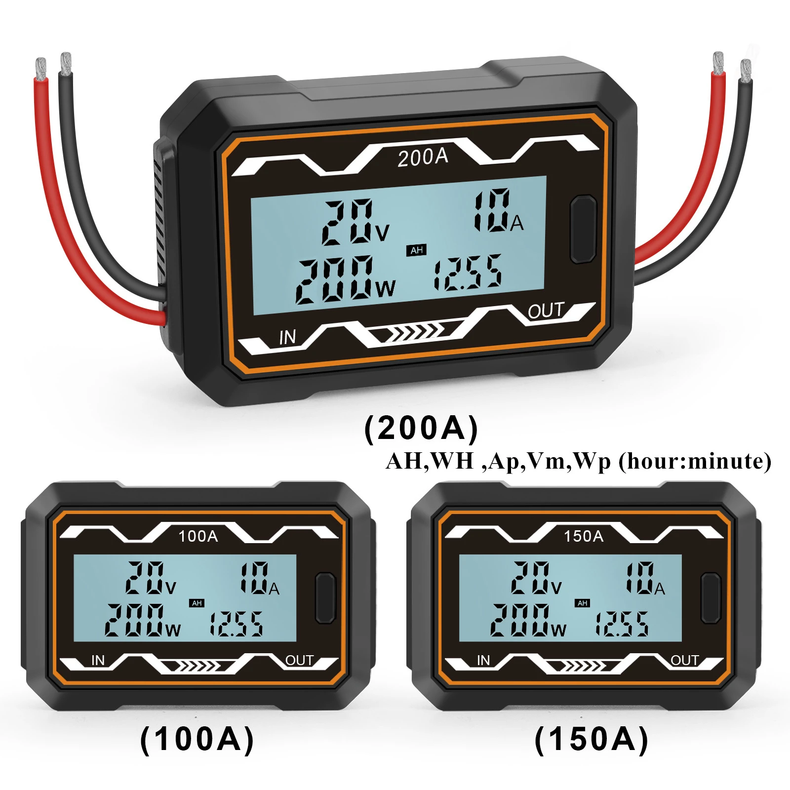 RC Electric Energy Meter Watt Tool High Precision Battery Analyzer DC ...