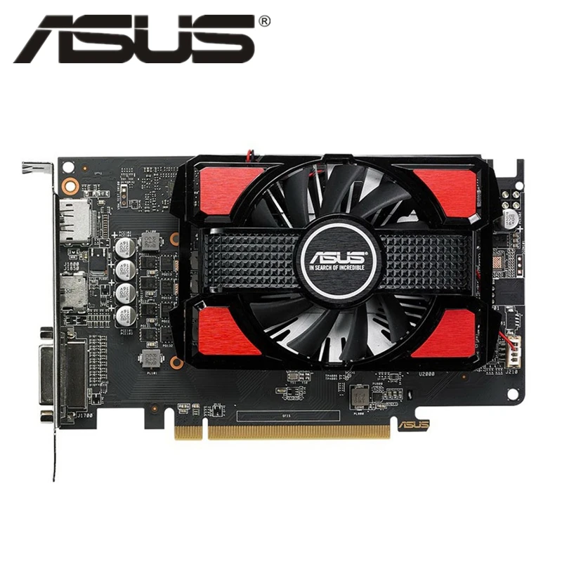 Original Asus Rx 550 4gb Video Card Amd Radeon Rx550 4g Graphics Cards ...