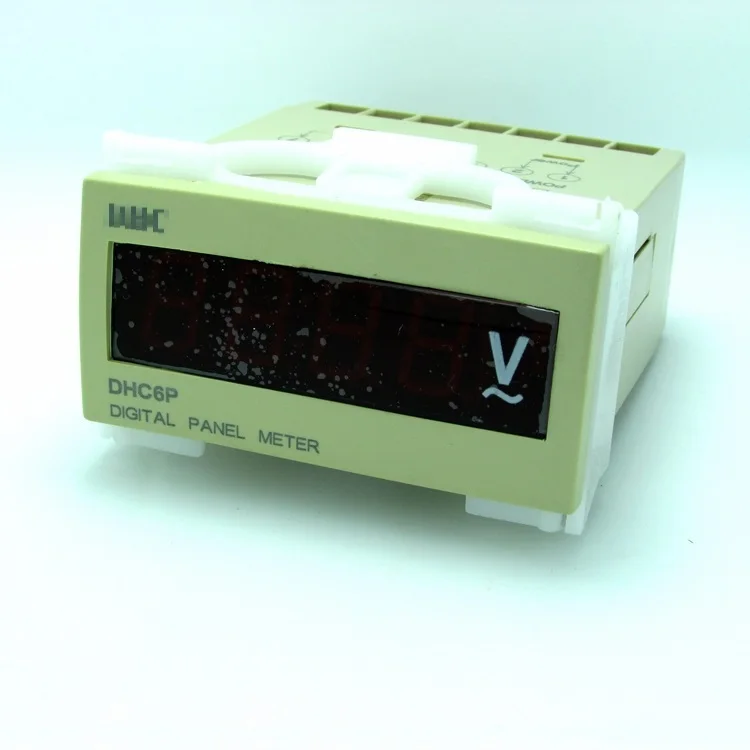 DHC voltímetro Digital DHC6P DP6, amperímetro V, DHC6P AA, DHC6P AV ...