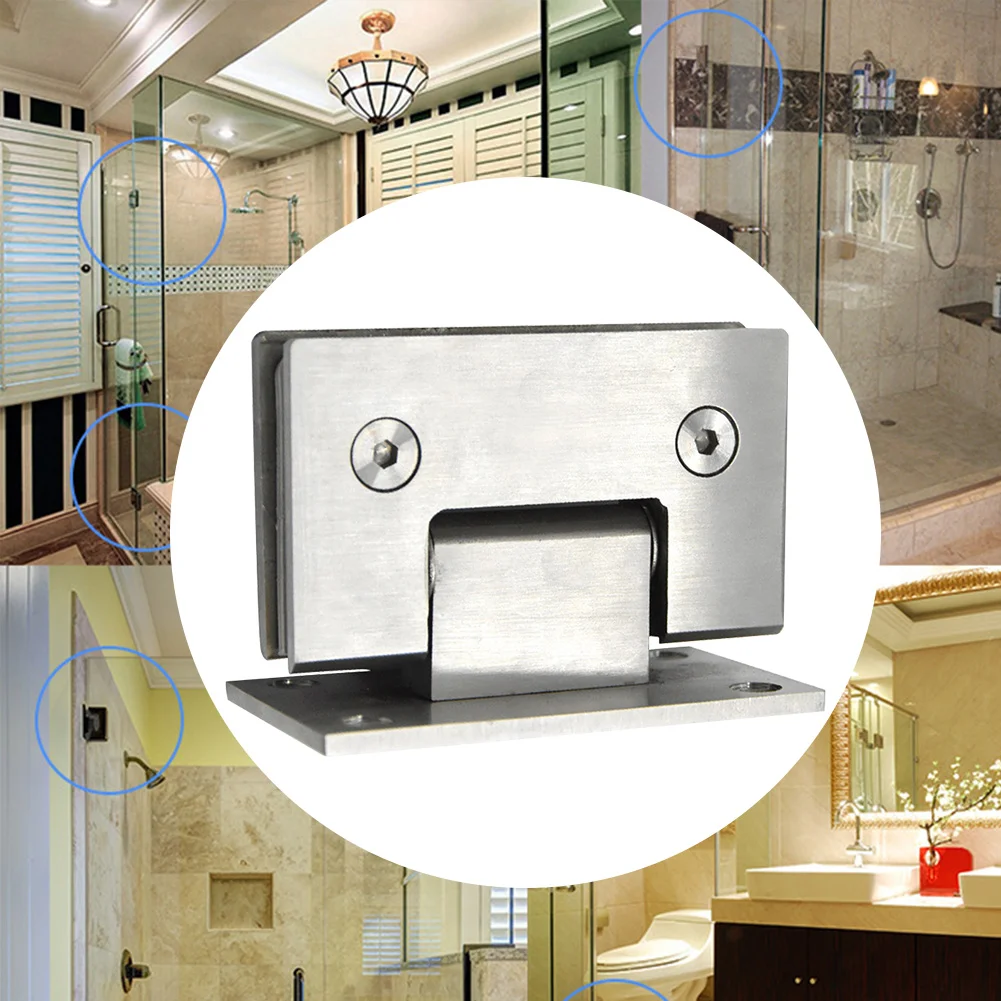 Chrome Clip Glass Clip Door Clamp Stainless Steel Door Fittings ...