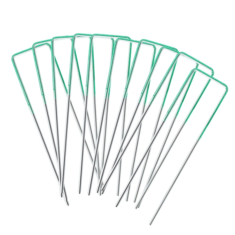 Weed Barrier Fabric U-Type Turf Staples for Artificial Grass Securing ...