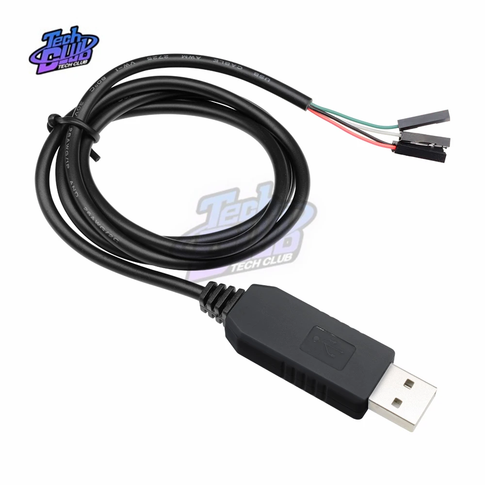 Pl2303 pl2303hx usb para uart ttl cabo módulo 4 p 4 pinos rs232 conversor adaptador de série ...