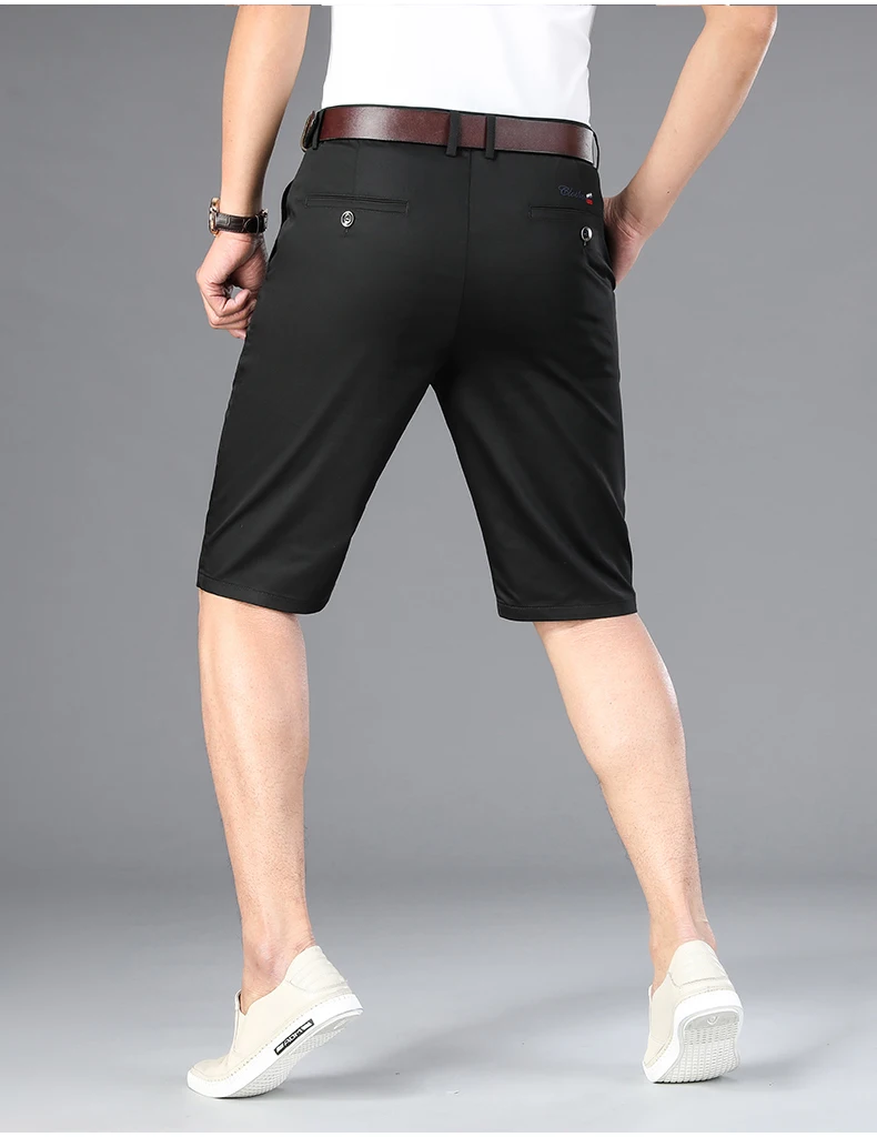 Short,Short de Golf pour homme, 6 couleurs, kaki, gris, décontracté ...