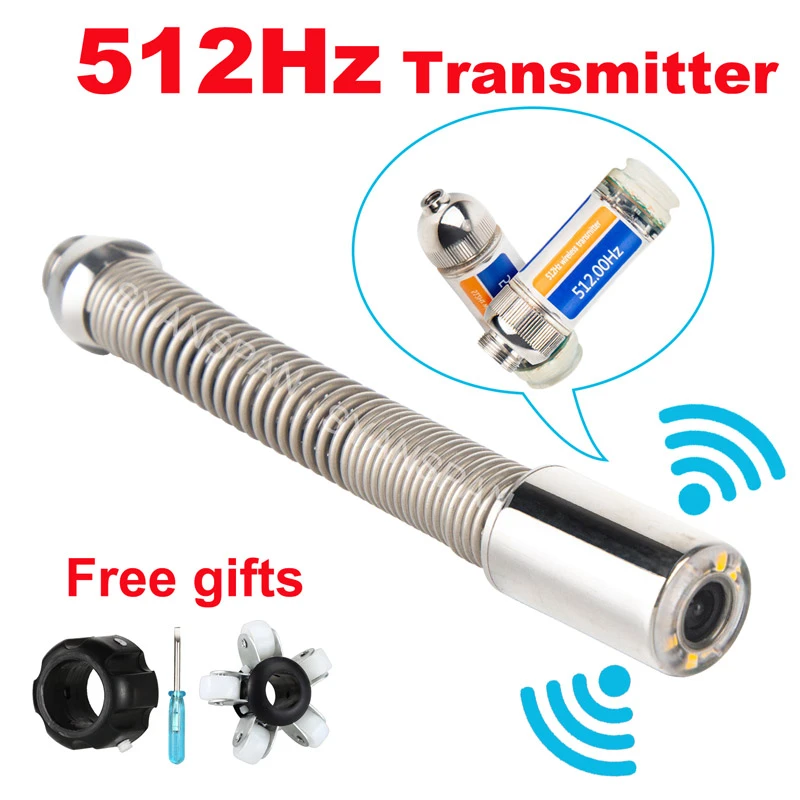 512hz Transmitter Self-leveling Camera Head Syanspan Well Pipe ...