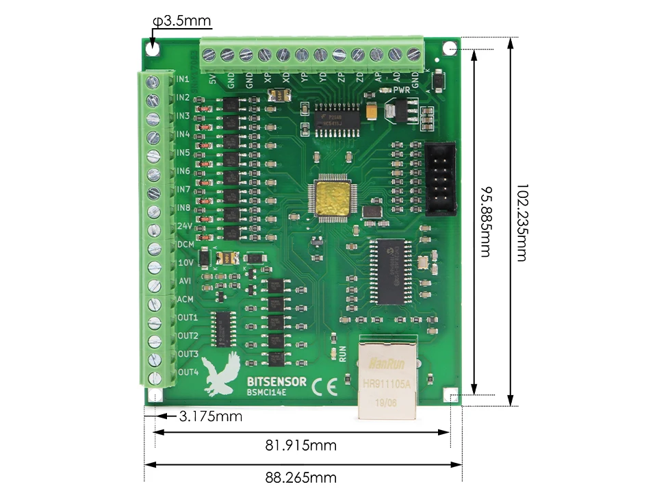 Bitsensor bsmci14e схема подключения