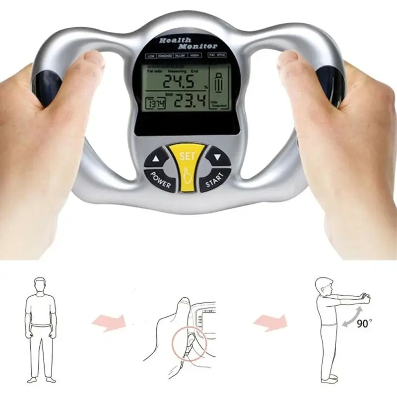 New Portable Hand held Body Mass Index BMI Health Fat Analyzer Health ...