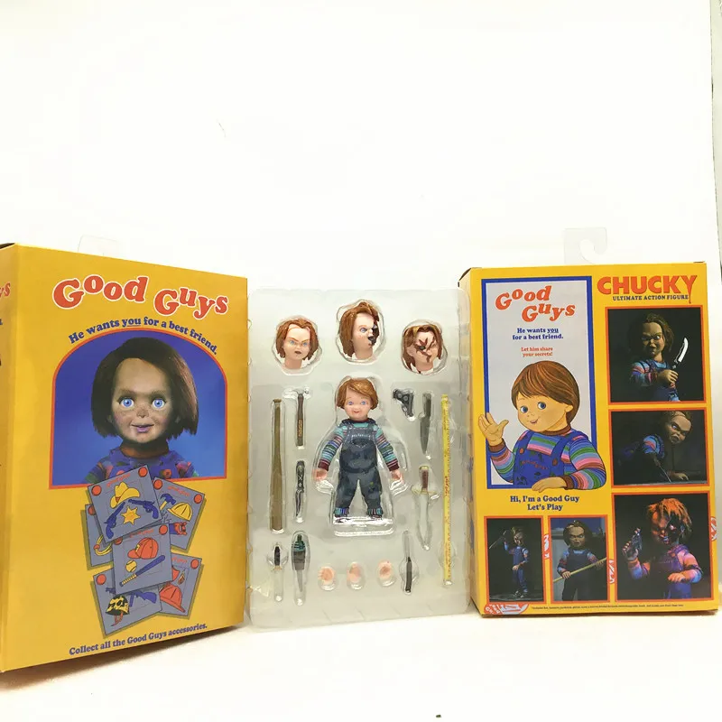 10cm Neca Chucky Ultimate Collect All The Good Guys Accessories Action ...