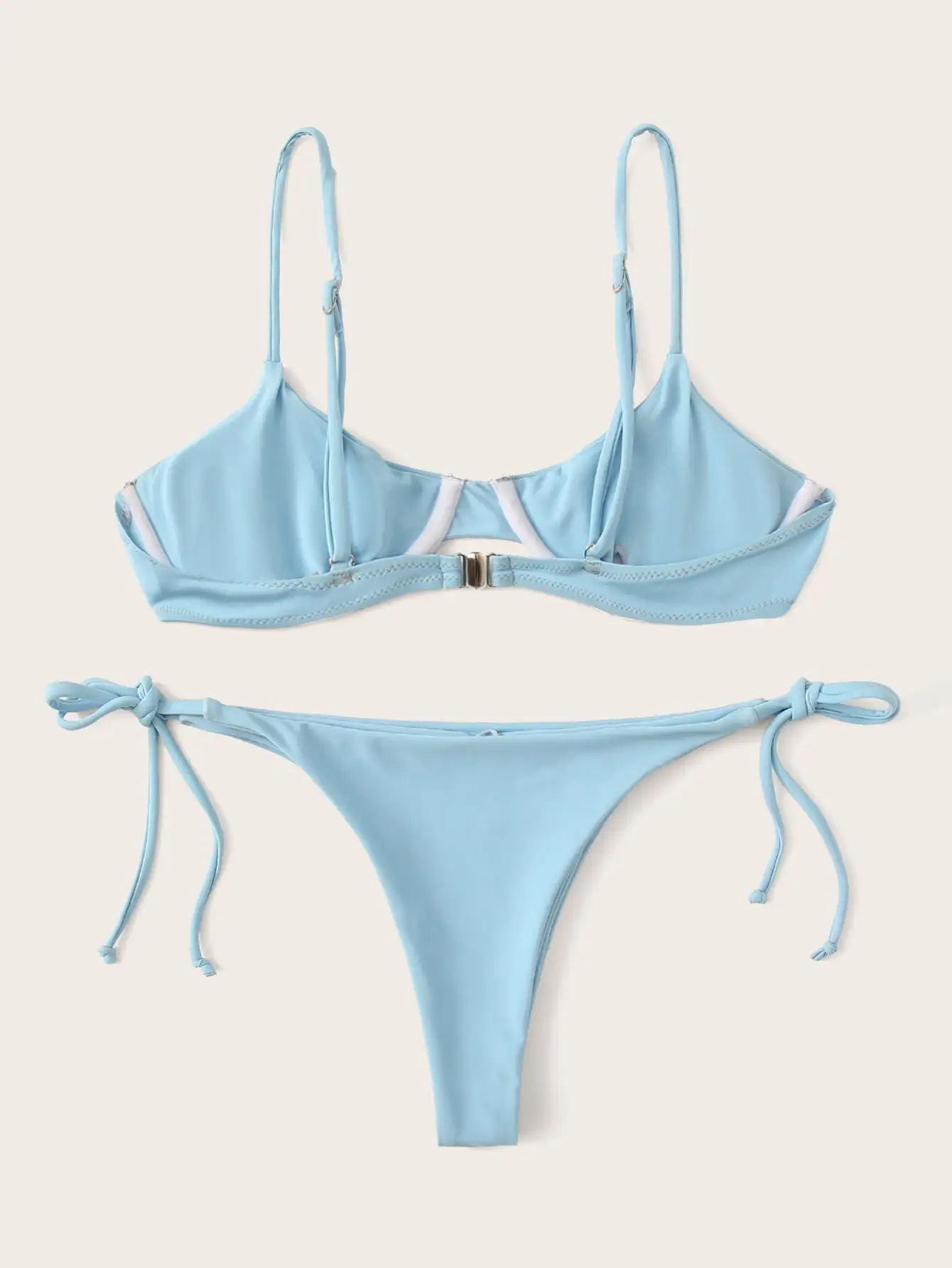 Conjunto de Bikini brasileño para mujer, bañador Sexy, traje de baño ...