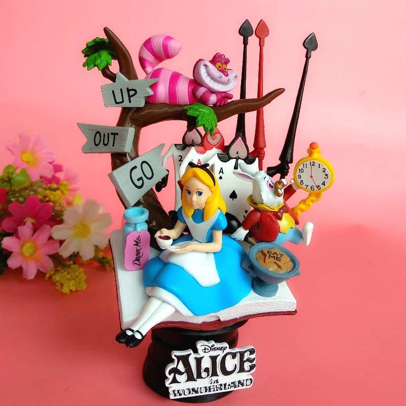 Alice-in-Wonderland-Princess-Cheshire-Cat-White-Rabbit-Action-Figure ...