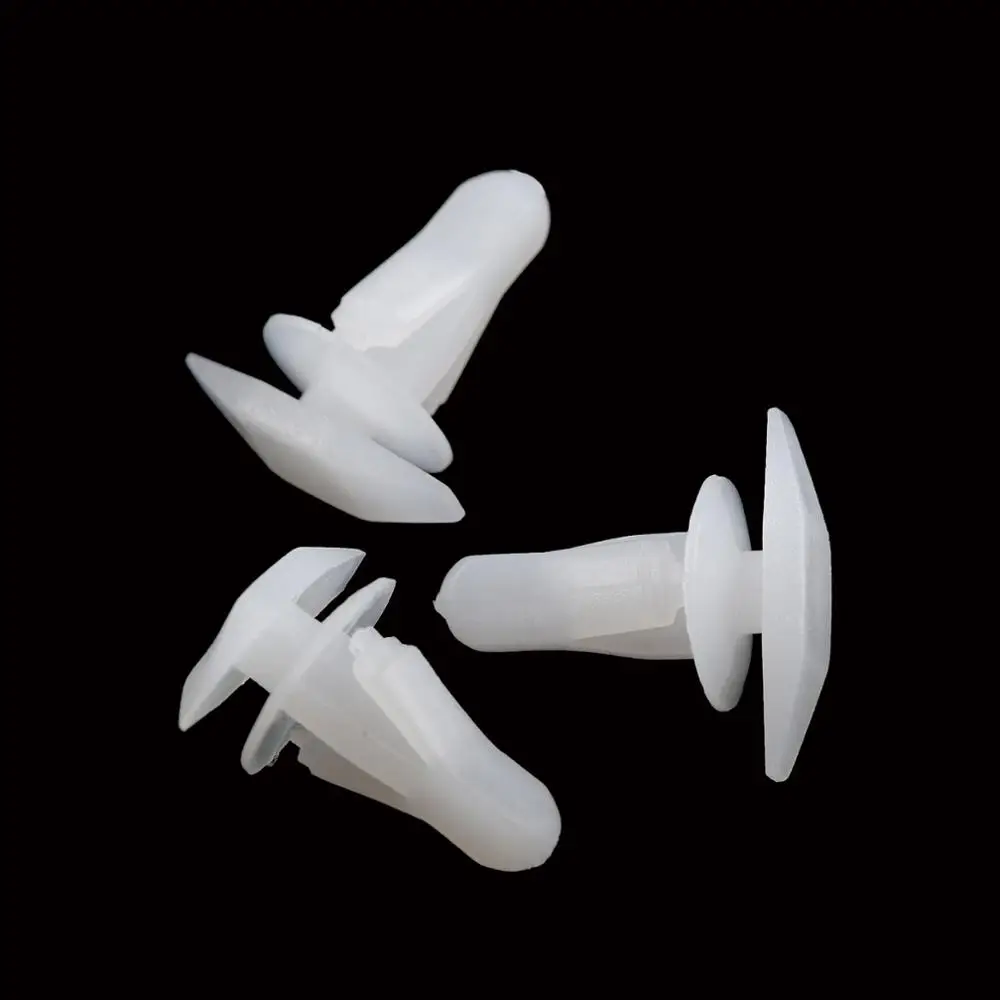 100Pcs White Universal Weatherstrip Retainer Clips Auto Window Door ...